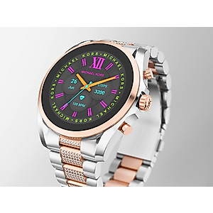 Michael Kors Men's or Women's Gen 6 44mm Touchscreen Smart Watch with Alexa Built-In, Fitness Tracker, Sleep Tracker, GPS, Music Control, Smartphone Notifications (Model: MKT5137V)