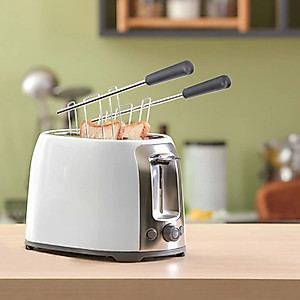 Sandwich Cage for Toaster, Toaster Tong Sandwich Rack, Classic Toaster Sandwich Clip, Stainless Steel Toaster Cage Accessory