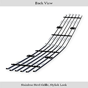 APS Compatible with 2009-2014 Dodge Challenger Main Upper Billet Grille Grill Insert D66607A