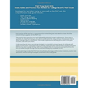 PSAT Prep Book 2016: Study Guide and Practice Test Review for College Board's New PSAT Exam