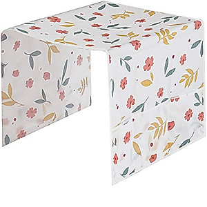 PEVA Waterproof Refrigerator Hanging Bag Microwave Oven Cover with Storage Bag Hanging Fridge Dust Proof Cloth Washing Machine Top Cover 2PCS