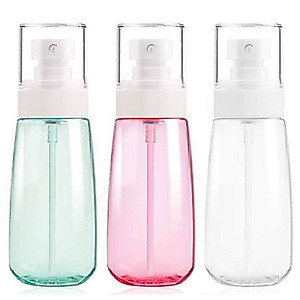 Cosywell Fine Mist Spray Bottle TSA Approved 3.4oz/ 100ml Empty Cosmetic Travel Bottles Set 27 Pack TSA Approved Travel Containers