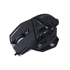 Mad Catz The Authentic R.A.T. 6+ Optical Gaming Mouse, Black
