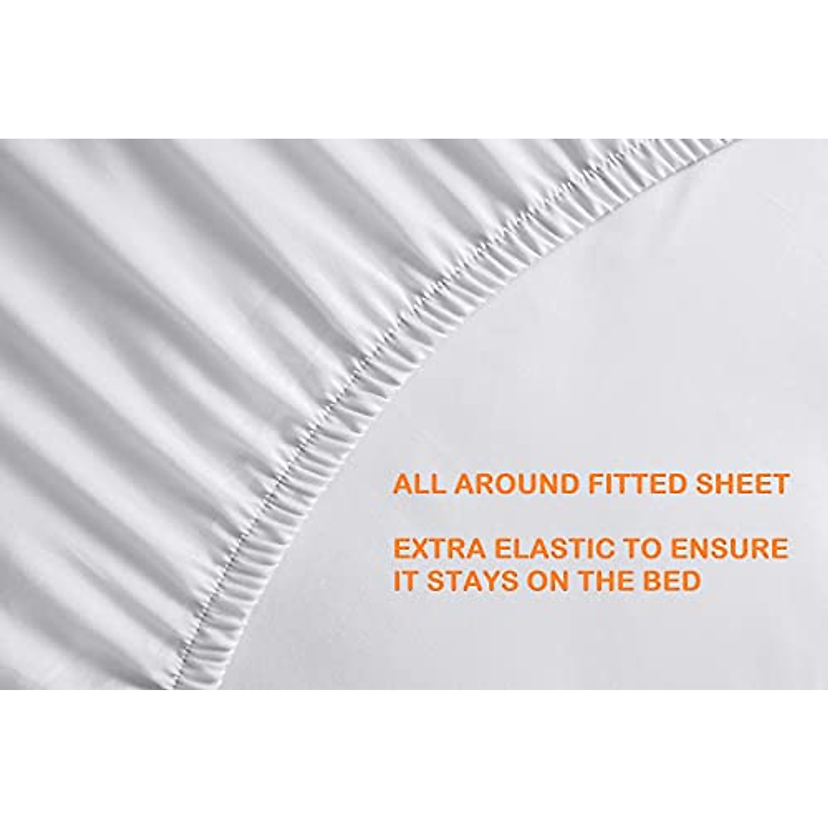 Elegant Comfort Luxury Soft Coziest 4-Piece Bed Sheet Set 1500 Thread Count Egyptian Quality Wrinkle Resistant Beautiful Quilted Design on Flat Sheet and Pillowcases, Queen, Dusty Rose