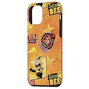 iPhone 12 mini Miraculous Collection Iconic Queen Bee and Rena Rouge Case
