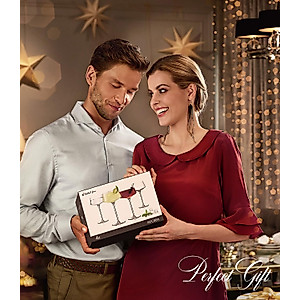 Coupe Glasses Set of 4, Martini Glasses Hand-Blown Premium Crystal Cocktail Glass for Manhattan, Margarita, Espresso Martini, Home Bar, Dinner Party, Birthdays, Housewarming Gift, 8oz Clear