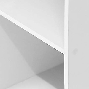 Furinno Luder Bookcase / Book / Storage , 3-Tier, White