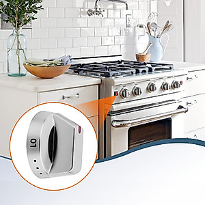 DG94-03500A/Z for Samsung Gas Stove Knobs Replacement, DG94-03500U Repalce DG94-03500A DG94-03797A, Compatible with NX60T8111SS NX60T8311SS NX60T8711SS NX60T8751SS etc.