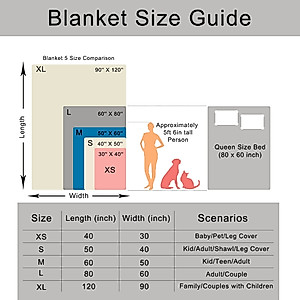 Cute S'Mores Blanket | Ultra Soft Marshmallow Cookie Throw Blanket | 60"x80" Marshmallow Gifts for Boys Girls | Plush Warm Cozy Roasted Marshmallows Blanket for Couch/Sofa/Travel/Camping