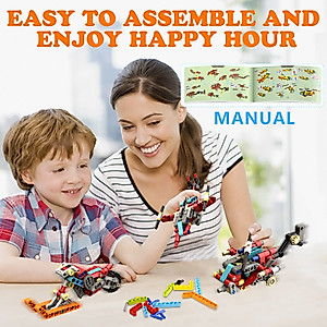 KooQii 20-in-1 Science Kit Building Toys for Kids STEM Activities Set for Age 6 7 8 9 10+Year Old Boy and Girl Creative Game Fun STEM Projects Birthday Gift(171 PCS)
