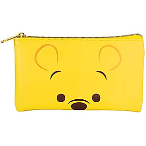 Tees Factory DN-5533189PO Flat Pouch, Disney, Winnie The Pooh, 0.6 x 4.1 x 7.5 inches (1.5 x 10.5 x 19 cm)
