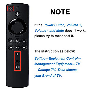 L5B83H Voice Remote Control Replacement for Fire TV Stick Lite,Fire TV Strick,Fire TV Cube