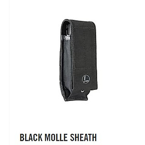 LEATHERMAN, Raptor Rescue, 6-in-1 Heavy-Duty Emergency/Trauma Shears, Made in the USA, Molle Compatible Holster Included, Black with MOLLE Compatible Holster, with MOLLE Compatible Holster