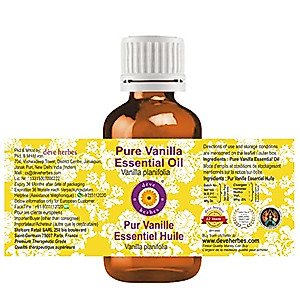 Deve Herbes Pure Vanilla Essential Oil 30ml (1 oz)