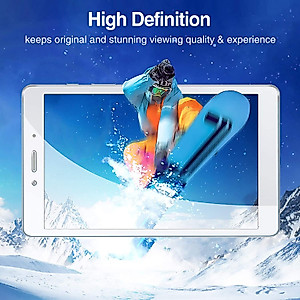 ProCase [2 Pack] Galaxy Tab A 8.0 2019 Screen Protector T290 T295, Tempered Glass Screen Film Guard for 8.0 inch Galaxy Tab A 2019 Without S Pen Model SM-T290 (Wi-Fi) SM-T295 (LTE)