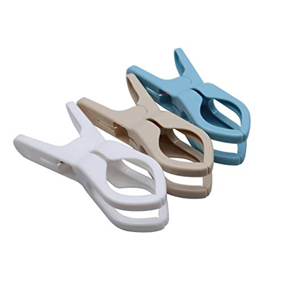 12 Pack Towel Clips Clothespin Holder for Beach Pool Loungers Clothes Blanket Swimsuits Curtains