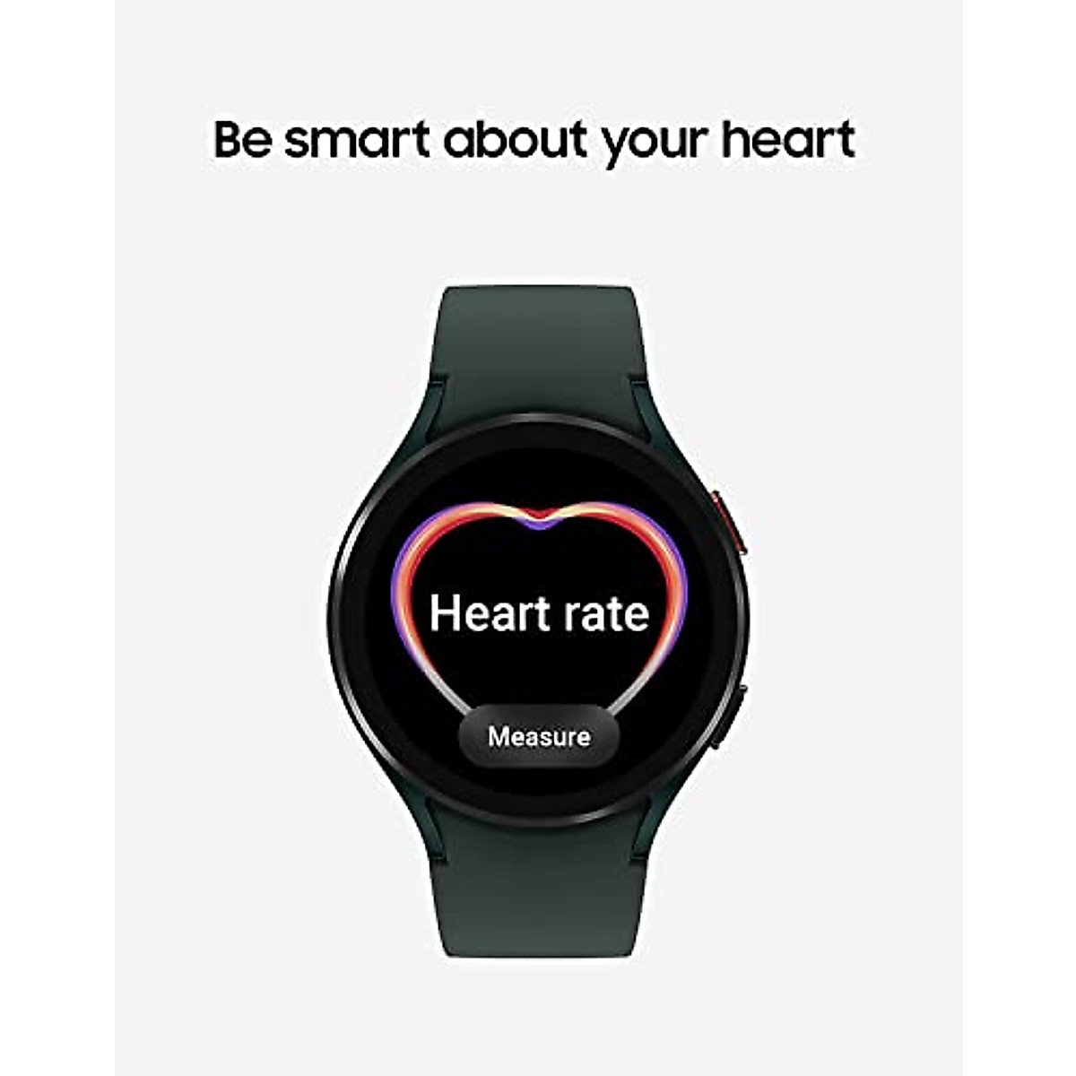 SAMSUNG Galaxy Watch 4, 44mm Smartwatch with ECG Monitor Tracker for Health Fitness Running Sleep Cycles GPS Fall Detection LTE US Version, Green (Renewed)