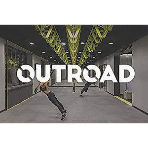 Outroad 8' x 4' x 2" Exercise Mat Thick Gymnastics Mat with Carrying Handles - Exercise Aerobics Mats Stretching Fitness