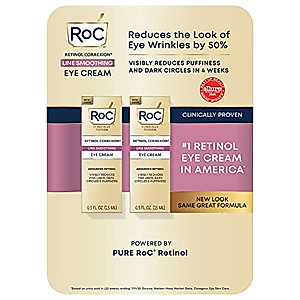 RoC RETINOL CORREXION Eye Cream, 2 pk./0.5 oz. (pack of 2)