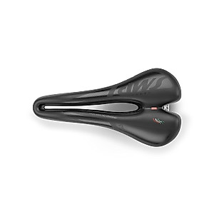 SMP Selle Hybrid Gel Man Bicycle Saddle Seat - Black Made in Italy