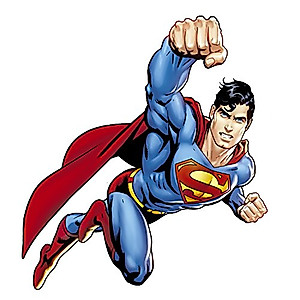 RoomMates RMK1156GM Superman Day Of Doom Peel and Stick Giant Wall Decal