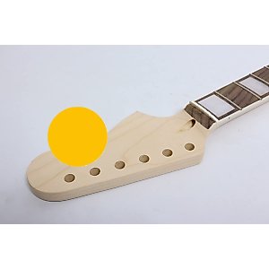 Yinfente Guitar Neck 22fret 25.5inch Canada Maple Rosewood Guitar Fretboard Block Inlay Big Head DIY guitar replacement (25.5inch)
