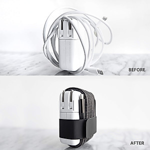 Elevation Hub with 6ft USB-C Cable - MacBook Charger Cord Management, Adds a SD Card Reader, USB-A 3.0, USB-C 3.1 Pass Through Power