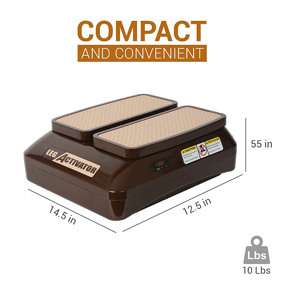 LegActivator - The Seated Leg Exerciser & Physiotherapy Machine for Seniors that Improves your Health and Blood Circulation while Sitting in the Comfort of your Home or Office
