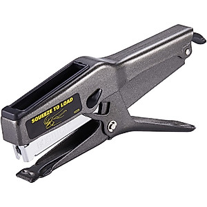 Bostitch Office B8 Heavy Duty 45 Sheet Plier Stapler, Full-Strip, Black (02245), 1 Pack (0-2245)