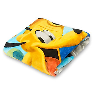 Disney's Mickey' Mouse Clubhouse, "4 Ever" Super Plush Throw Blanket, 46" x 60", Multi Color
