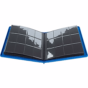 Gamegenic Blue 24-Pocket Zip-Up Album, 480 Card Capacity