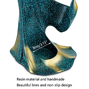 NUPTIO Wine Racks Countertop Gift: Wine Bottle Holder Resin Red Wine Rack Women Sculpture Display Wine Stand Shelf for Home Kitchen Wine Lovers Gifts Wine Accessories for Wine Lovers Bar Decor