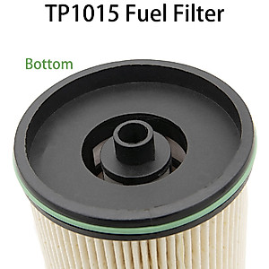 HOTS TP1015 Fuel Filter with Seals for Chevrolet Cruze 2014-2019, Silverado 2500HD,3500HD 2017-2018,GMC Sierra 2500HD3500HD 2017-2018,Replaces #TP1015, 22937279, 23456595, 23304096(2 Pack)
