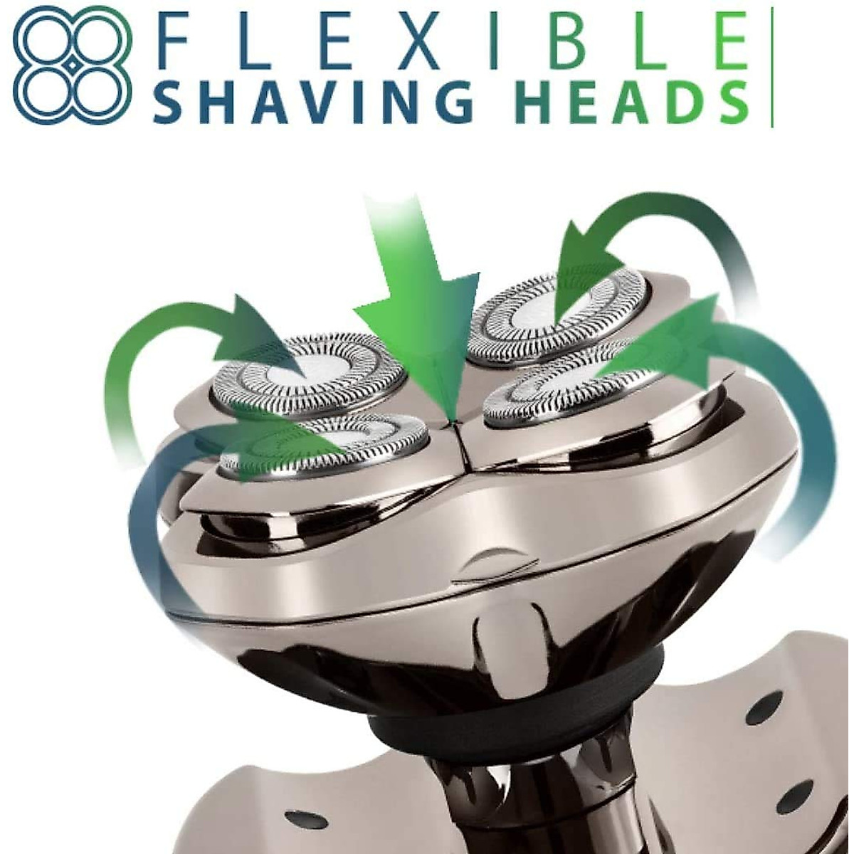 Shaver Pitbull Gold PRO Men’s Electric Head and Face Shaver - Electric Razor for Head and Face (USB Charger