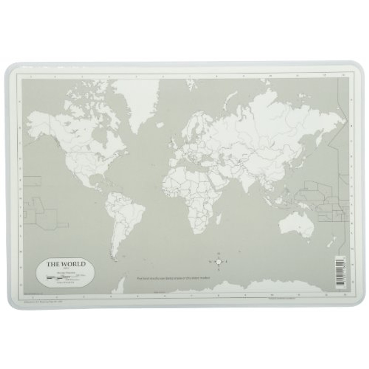Painless Learning World Map Placemat