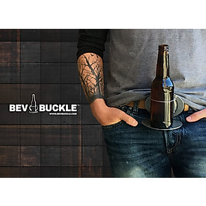 The BevBuckle for your belt! Holds your bottle or can so you can be hands free! (ORIGINAL)