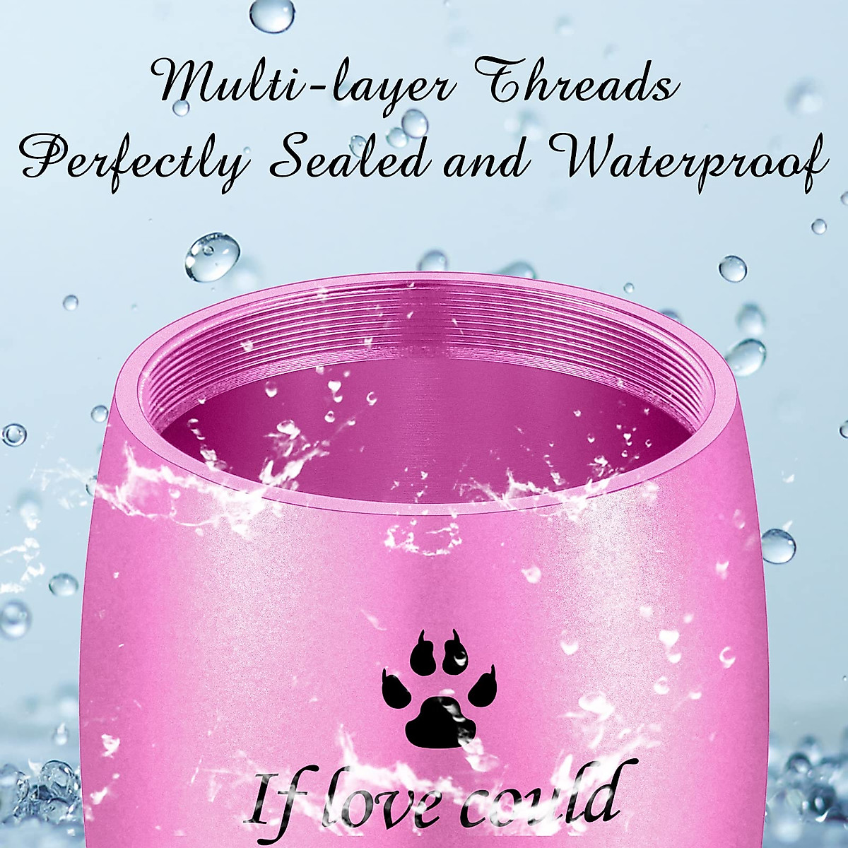 3 Inches Small Keepsake Urn for Pet Dog Ashes Aluminum Mini Cremation Urns for Dog Cat Memorial Ashes Urn for Sharing Fur Friend Ashes