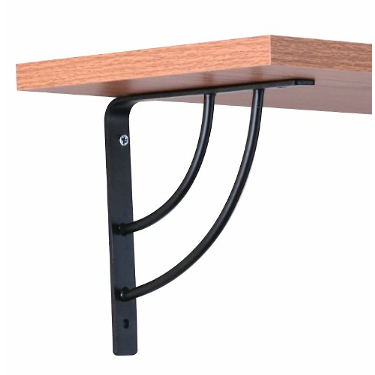 John Sterling Milano Style Decorative Shelf Bracket, 6-inch, Bronze, RP-0087-6BRZ