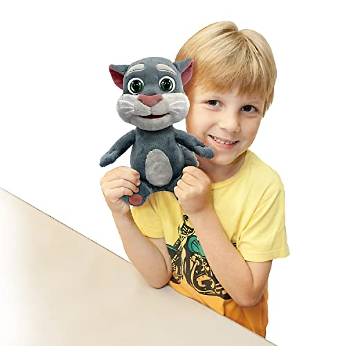 Relsy Talking Tom & Friends, My Talking Tom 12 Inch Plush Toy with Interactive Features, Talkback Talking Friends Stuffed Cuddly Plush Toy 12"
