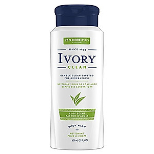 Ivory Clean Aloe Body Wash 21 oz Packaging may Vary