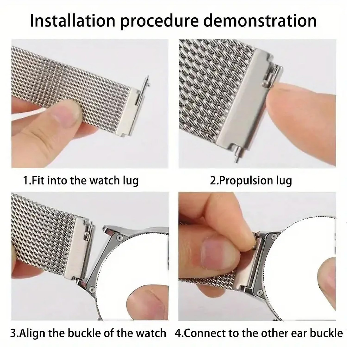 Olytop for 22mm Quick Release Spring Bars Watch Pins - 6PCS Stainless Steel Watch Replacement Band Pins 22mm Strap Link Pins Diameter 1.5mm + Spring Bar Tool (22mm)