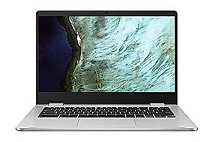 NewASUS Chromebook Laptop, 14" HD Nano-Edge Display, Intel Celeron N3350, 4GB DDR4, 64GB eMMC, Chrome OS, Classroom Ready, Webcam, Wi-Fi, Student/Business