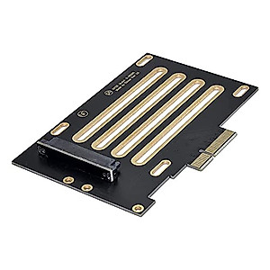 Viupolsor PCIE 3.0 X4 to U.2 U2 Kit SFF8639 Adapter for Motherboard 750 2.5inch NVMe PCIe SFF-8639 SSD Riser Card