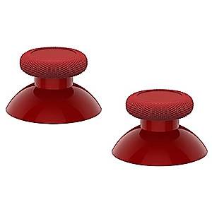 eXtremeRate Carmine Red Replacement Thumbsticks for for Xbox Series X/S Controller, for Xbox One Standard Controller Analog Stick, Custom Joystick for Xbox One X/S, for Xbox One Elite Controller