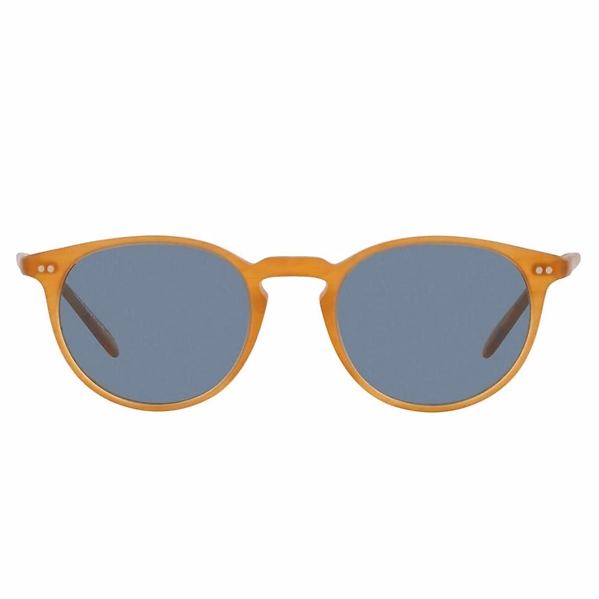 Oliver Peoples Riley Sun Semi Matte Amber Tortoise w/Cobalto Lens 49-20-150mm 5004SU 49 169956