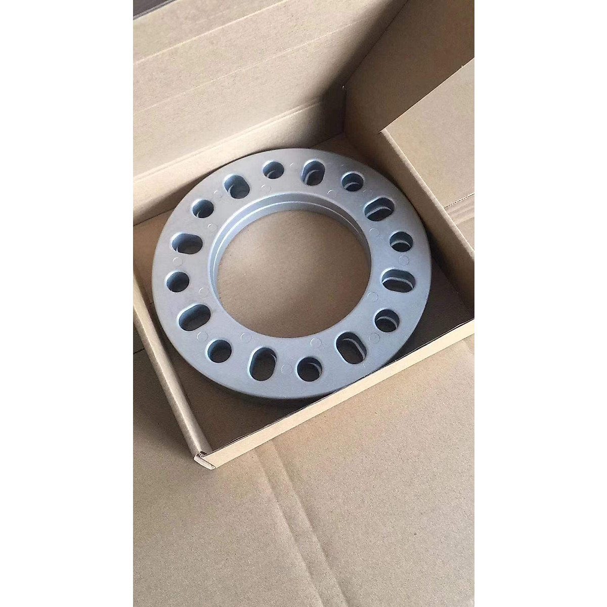 ZHTEAPR 2pc Universal Wheel Spacers 12mm 1/2" for most 8 Lug Vehicle 8x6.5 8x165.1 8x170 8x180 Compatible with F250 E350 Ram 2500 3500 Express 3500 K3500 Silverado Suburban 2500 Sierra 2500HD 3500HD