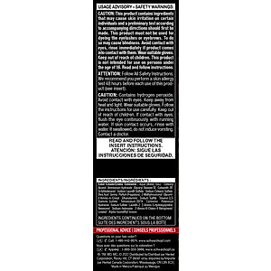 Schwarzkopf Keratin Color, Color & Moisture Permanent Hair Color Cream, 6.83 Light Brown