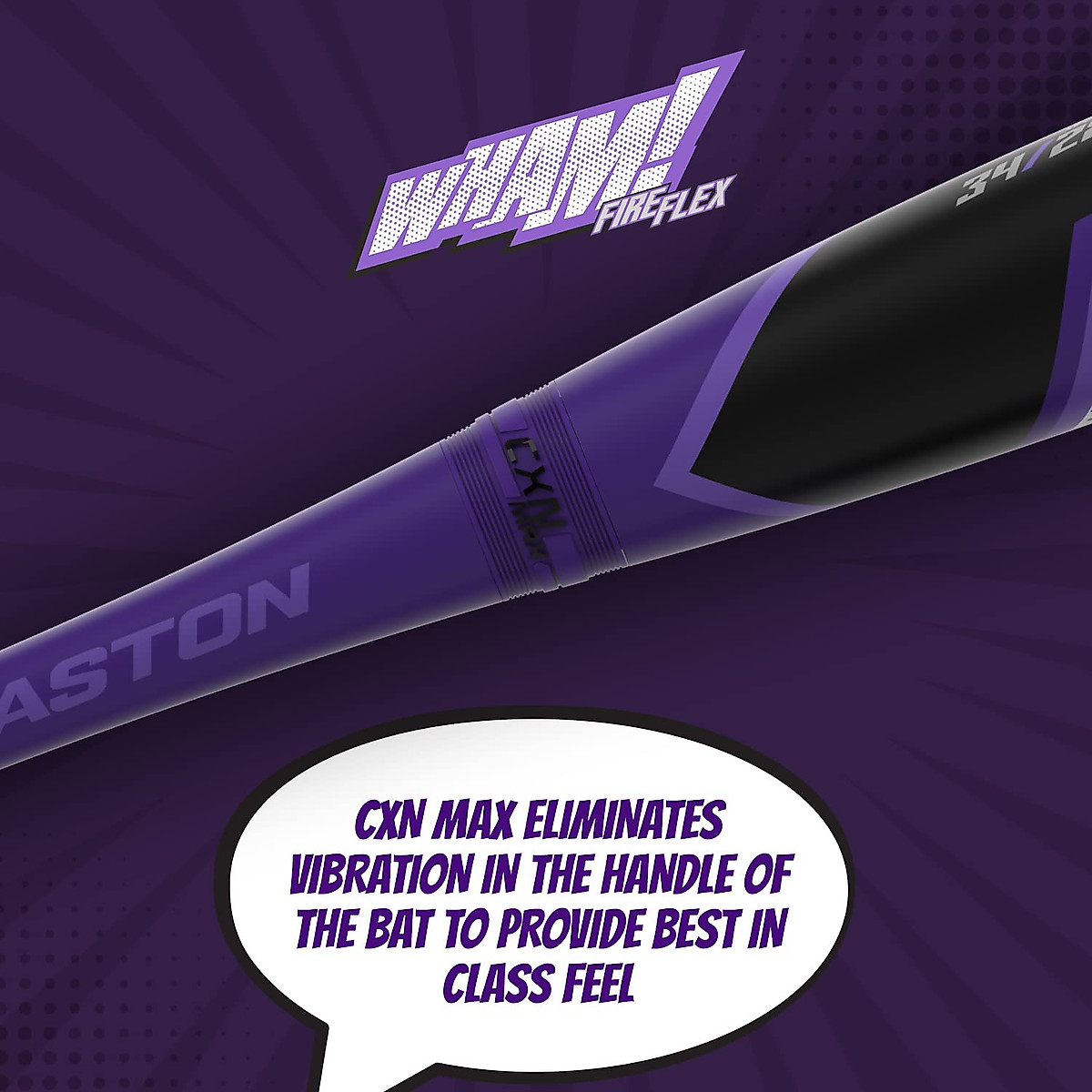Easton | 2023 | Comic Wham | MOTHERLOAD | USSSA | SLOWPITCH Softball Bat | 12.5" Barrel