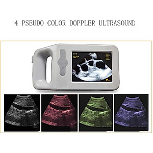 LMEIL Veterinary Ultrasound Scanner kit, Vet/Veterinary/Animal Portable B-Ultrasound Scanner with Tow Probes Convex, Smart Handheld Rechargeable Ultrasound Machine for Farm Pasture Dog Sheep Use.