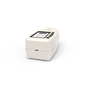 New Digital Portable Colorimeter WR10 Color Reader Color Analyzer, Aperture: 8mm, CIELAB, Wavelength: 400nm-700nm, Accuracy △E<0.05, Color Simulation, with White/Black Calibration Board